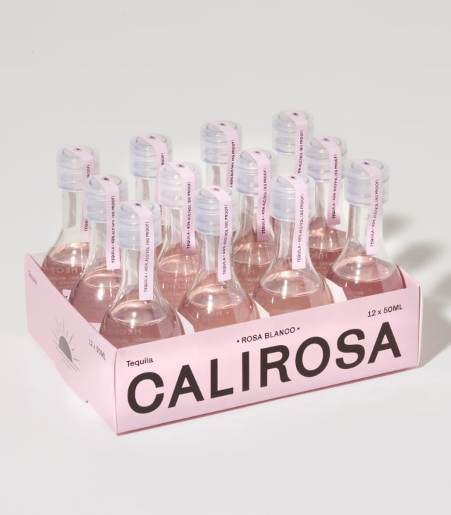 Rosa Blanco Minis – 12 Pack – Tequila Calirosa